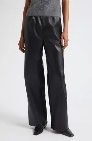 TOCCIN Mick Pull-on Faux Leather Pants
