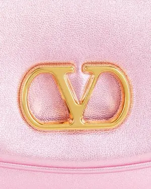 Valentino Garavani Devain Small Shoulder Bag - Old Rose