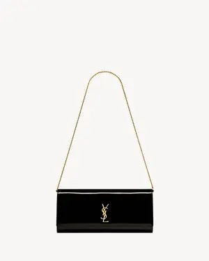 Saint Laurent Kate Clutch In Patent Leather