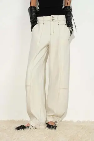 Fabrique Manon Deconstructed Barrel Jeans