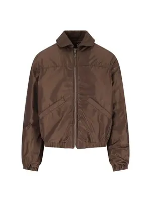 LEMAIRE Polo Ralph Lauren Cotton Canvas Zip Up Jacket - Brown