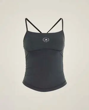 Stella McCartney Studio Spaghetti Strap Crop Top - Black