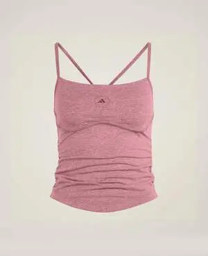 Stella McCartney Studio Spaghetti Strap Crop Top - Purple