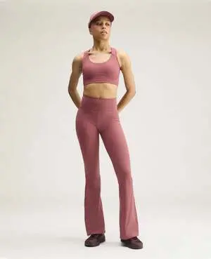 Stella McCartney Adidas Power Impact Medium-support Training Bra - Maroon