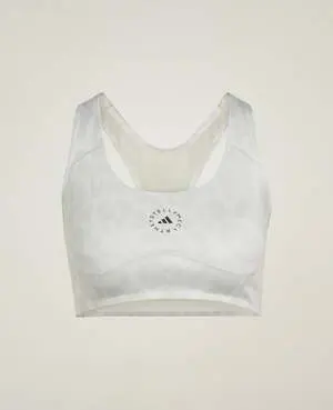 Stella McCartney Adidas Power Impact Medium-support Training Bra - White