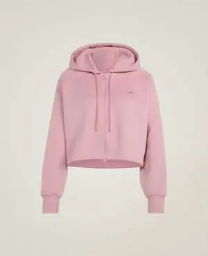 Stella McCartney Adidas Sportswear Cropped Hoodie - Purple