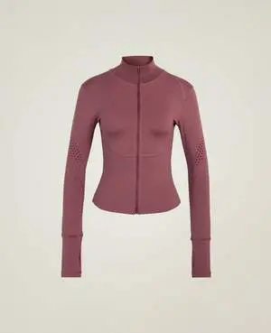Stella McCartney Adidas Training Midlayer Jacket - Maroon