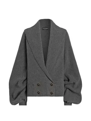 Dolce & Gabbana Shawl-collar Cardigan - Grey