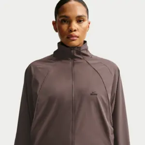 Nike Skims Stretch Nylon Oversized Jacket - Brown