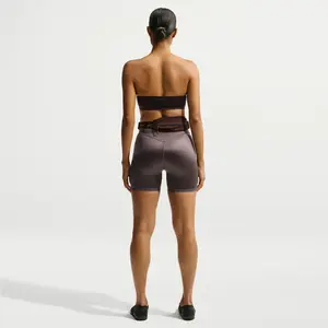 Nike Skims Satin Shine High-waisted 5" Biker Shorts