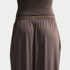 Nike Stretch Knit Flowy Pants With Cuffed Ankles