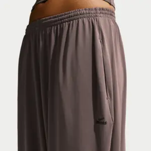 Nike Stretch Knit Flowy Pants With Cuffed Ankles