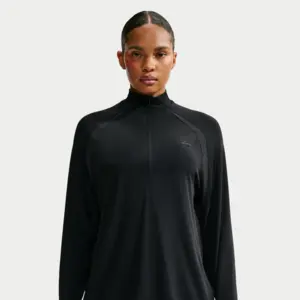 Nike Skims Stretch Knit Long-sleeve Top - Black