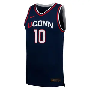 Nike Uconn Dri-fit College Basketball Replica Jersey - Blue