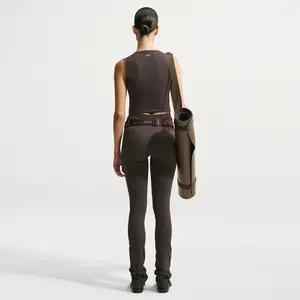 Nike Skims Ribbed Seamless Muscle Tank Top - Brown