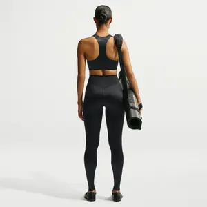 Nike Skims Satin Shine Front-zip Bra