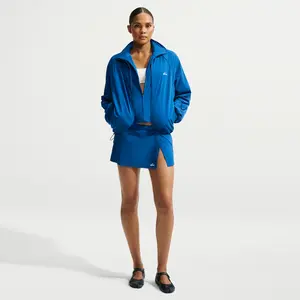 Nike Skims Stretch Nylon Skort With Built-in Shorts - Blue