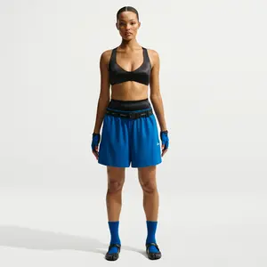 Nike Skims Stretch Nylon Track Shorts - Blue