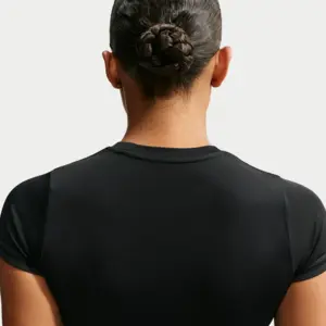 Nike Skims Stretch Knit Cropped Crew-neck Top
