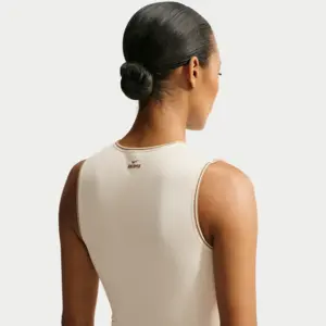Nike Skims Ribbed Seamless Muscle Tank Top - White