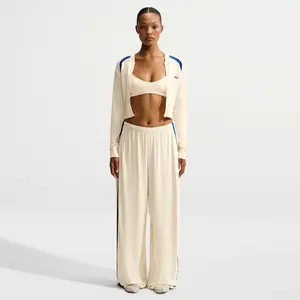 Nike Skims Stretch Knit Wide-leg Pants - White