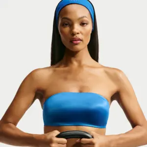 Nike Skims Satin Shine Convertible Bandeau Bra