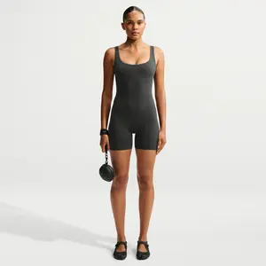 Nike Skims Ribbed Seamless Scoop-neck Bodysuit