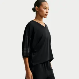 Nike Skims Stretch Knit Oversized V-neck Top