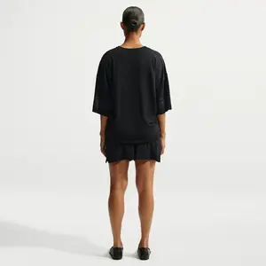 Nike Skims Stretch Knit Oversized V-neck Top