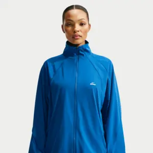 Nike Skims Stretch Nylon Oversized Jacket - Blue