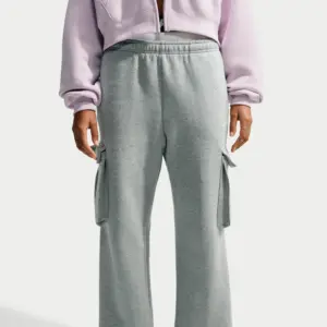 Nike Studio Fleece Medium Weight Oversized High-rise Cargo Pants