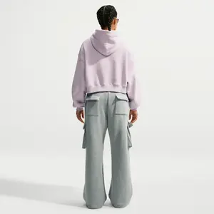 Nike Studio Fleece Medium Weight Oversized High-rise Cargo Pants