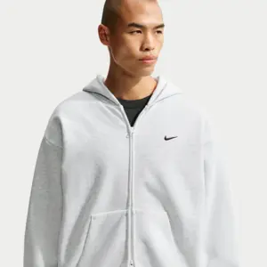 Nike Solo Fleece Full-zip Hoodie - Brown