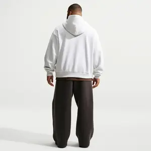 Nike Solo Fleece Full-zip Hoodie - Brown