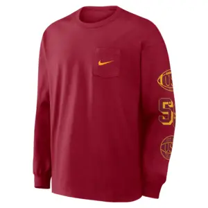 Nike Usc Academic Max90 Pocket College Long-sleeve T-shirt - Red