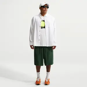 Nike Club Rules French Terry Shorts - Green