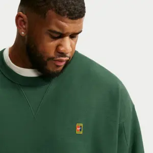 Nike Club Rules French Terry Crew-neck Sweatshirt - Green