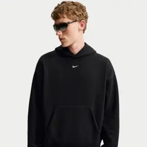 Nike Solo Fleece Pullover Hoodie - Black