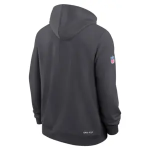 Nike Chicago Bears Sideline Standard Issue Dri-fit Nfl Pullover Hoodie