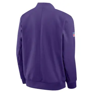 Nike Minnesota Vikings Sideline Nfl Full-zip Bomber Jacket