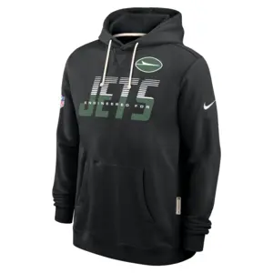 Nike New York Jets Sideline Standard Issue Dri-fit Nfl Pullover Hoodie