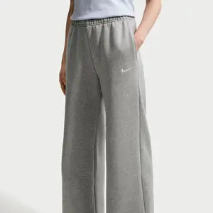 Nike Studio Fleece Medium Weight Mid-rise Wide-leg Pants