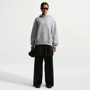 Nike Studio Fleece Oversized Pullover Hoodie