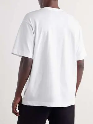 On Logo-embroidered Organic Cotton T-shirt