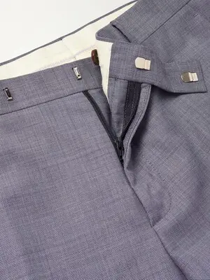 Paul Smith Straight-leg Wool Suit Trousers - Blue