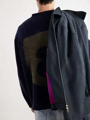 Folk Slouch Wool-blend Sweater