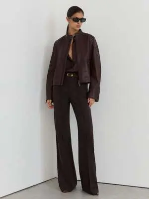 REISS Erin Leather Jacket