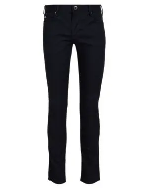 Emporio Armani Pants Size Cotton, Elastane - Blue