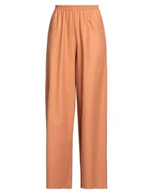 FORTE_FORTE Wide Leg Wool Blend Flannel Pants
