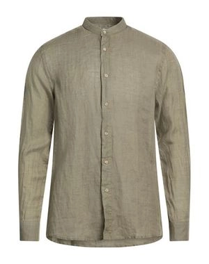 LIU •JO MAN Shirt Size Linen - Green